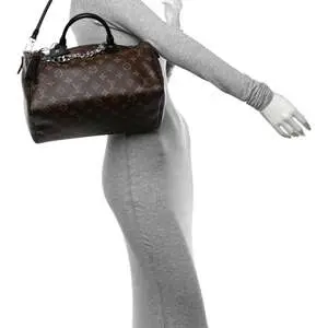 LOUIS VUITTON Speedy Soft 30 Monogram Canvas - Dark Monogram