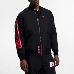 JORDAN Air Stand Collar Long Sleeve Bomber Jacket