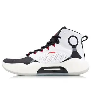 LI-NING Yushuai 14 High Top Basketball Sneakers - Whiteblackred