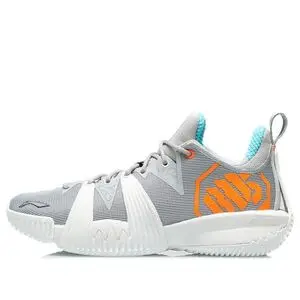 LI-NING Badfive Basketball Sneakers - Grey/white