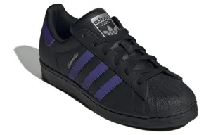 Adidas Originals Superstar Sneakers - Black/purple