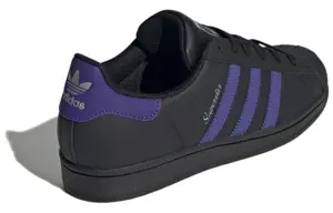 Adidas Originals Superstar Sneakers - Black/purple
