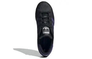 Adidas Originals Superstar Sneakers - Black/purple