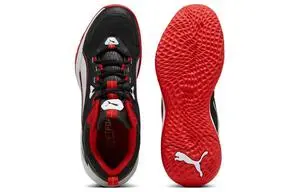 PUMA Playmaker Sneakers - Black/white/red
