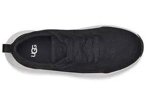 UGG La Glide Logo Stitch Sneakers - Black