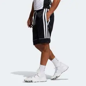 Adidas Sports Stripe Loose Shorts - Black