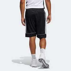 Adidas Sports Stripe Loose Shorts - Black