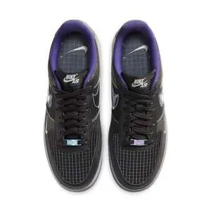 Nike Force 1 '07 Lv8 Low "future Swoosh" Sneakers - Black