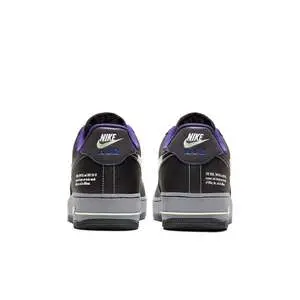 Nike Force 1 '07 Lv8 Low "future Swoosh" Sneakers - Black