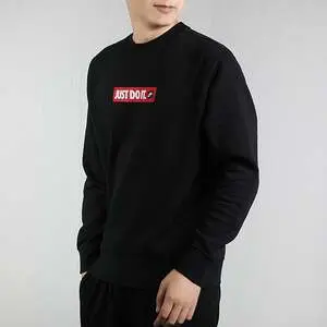 Nike Jdi Fleece Lined Pullover - Black
