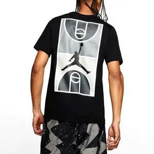 JORDAN Back Stadium Large Printing Short Sleeve