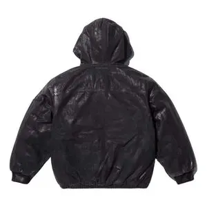 Supreme X Mm6 Maison Margiela Foil Hooded Work Jacket - Black
