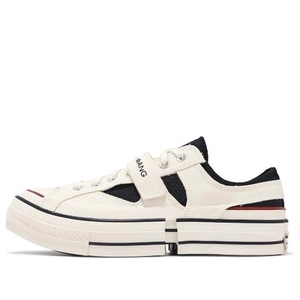 CONVERSE X Feng Chen Wang Chuck 70 Low "2-in-1 - Black/egret/black