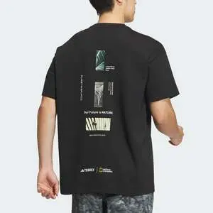 Adidas National Geographic Aeroready Graphic Tee Asia Sizing
