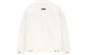Fear Of God Fw23 Denim Jacket - White/beige