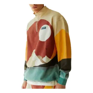 Kith For Columbia Quarter Zip 'sanguine