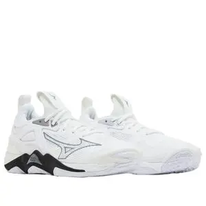 Mizuno Wave Momentum 3 Athletic Sneakers - White/black