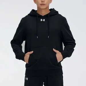 Under Armour Hustle Fleece Hoodie - Black