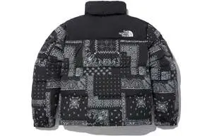 The North Face 1996 Nuptse Bandana Print Down Jacket - None