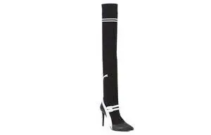 PUMA X Fenty Knitted Mary Jane High Heel Boots