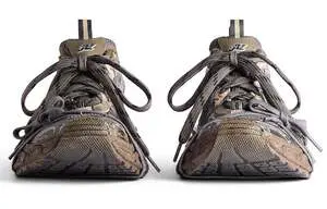 Balenciaga 3xl Sneakers - Brown/white/grey