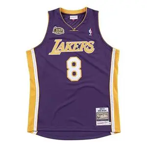 Mitchell & Ness Nba Kobe Bryant Los Angeles Lakers 2000/01 Authentic Jersey #8 - Purple/white/yelllow