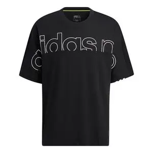Adidas Neo Brlv Tee2 Casual Sports Round Neck Short Sleeve - Black
