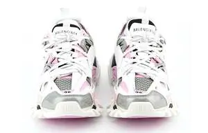 Balenciaga Track Sneaker - White/pink/grey