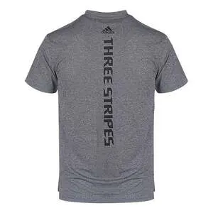 Adidas 3-bar Tech Tee With Alphabet Printing
