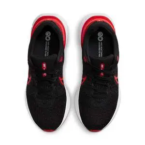 Nike React Infinity Run Flyknit 3 Athletic Sneakers - Black/red