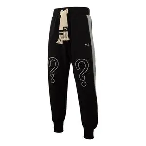 PUMA X Staffonly X Monopoly Logo Pants 'black - Black/white