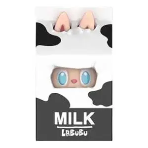 POP MART The Monsters Labubu Wacky Mart Figure 'milk - Multi-color