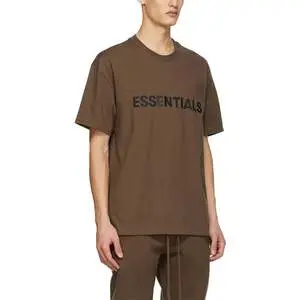 Fear Of God Fw20 Logo Tee 'rain Drum