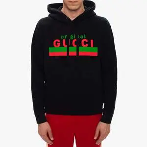 Gucci Logo Graphic Hoodie