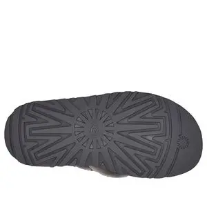 UGG Disco Cross Slide - Charcoal Grey