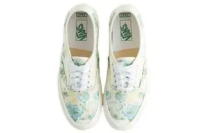 VANS Kith X Og Authentic Lx Vintage Roses Sneakers - Cream/green