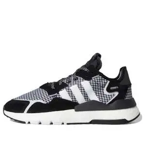 Adidas Nite Jogger Low Top Sneakers - Black