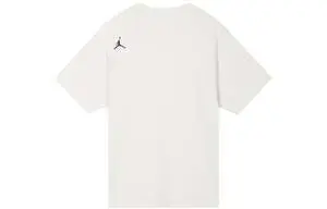 JORDAN 23 Engineered Contrasting Colors Pocket Round Neck Casual Short Sleeve Phantom White Gray T-shirt