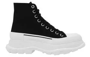 Alexander McQueen Tread Slick Lace Up Boot