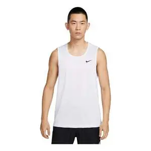 Nike Dri-fit Hyverse Fitness Tank - White