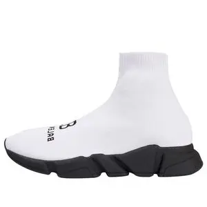 Balenciaga Speed Trainer Sneakers - White/black