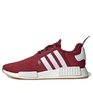 Adidas Nmd_r1 Burgundy Gum Sneakers - Red/white