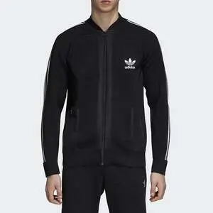 Adidas Originals Bf Knit Tt Track Jacket - Black
