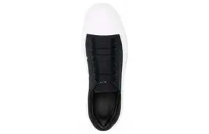 Alexander McQueen Deck Skate Plimsoll Lace Up - Black/white