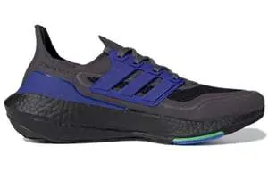 Adidas Ultraboost 21 Sneakers - Grey Five/core Black/screaming Green