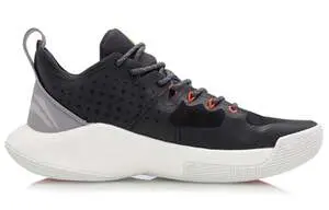 LI-NING Sonic 8 Low Top Athletic Sneakers - Black/grey