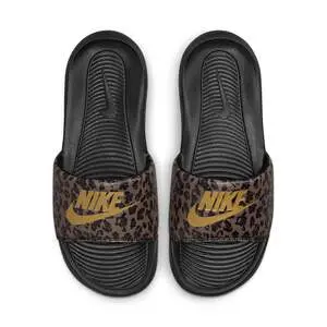 Nike Victori One Printed Slide - Black/brown