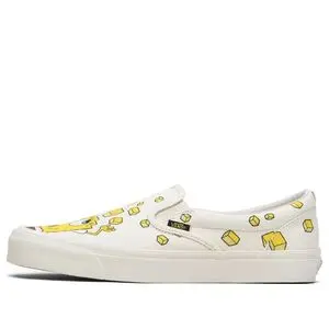 VANS Vans OG Classic Slip-On LX "SpongeBob" Sneakers White/yellow