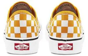 VANS Authentic Sf Checkerboard Sneakers - White/yellow