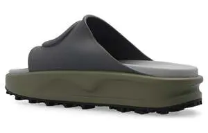 Gucci Interlocking G Slide - Dark Grey